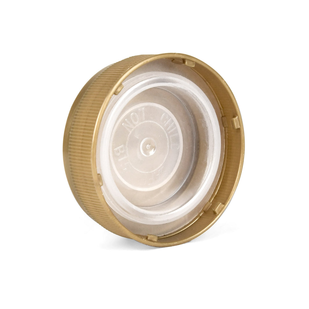 Opaque Gold Reversible Cap – Green Tech Packaging, Inc.