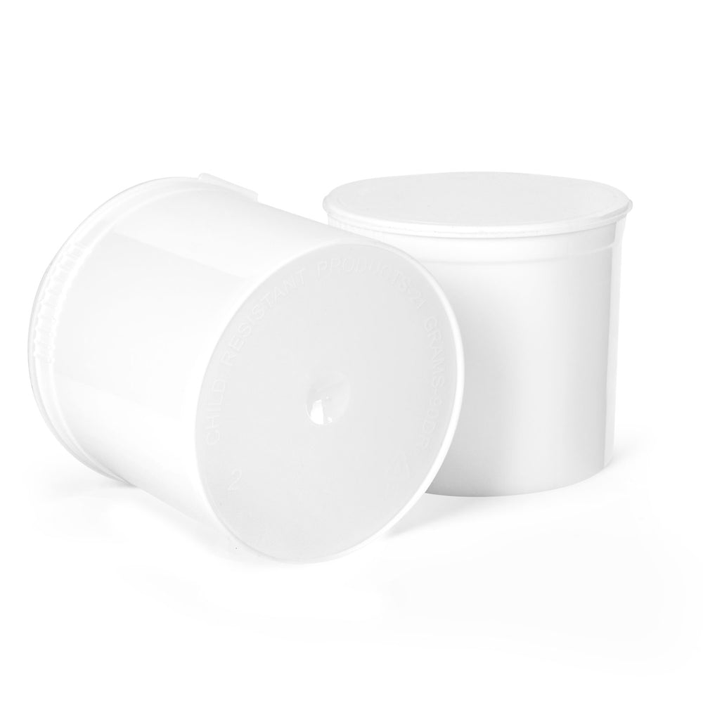 Opaque White Pop Tops – Green Tech Packaging, Inc.