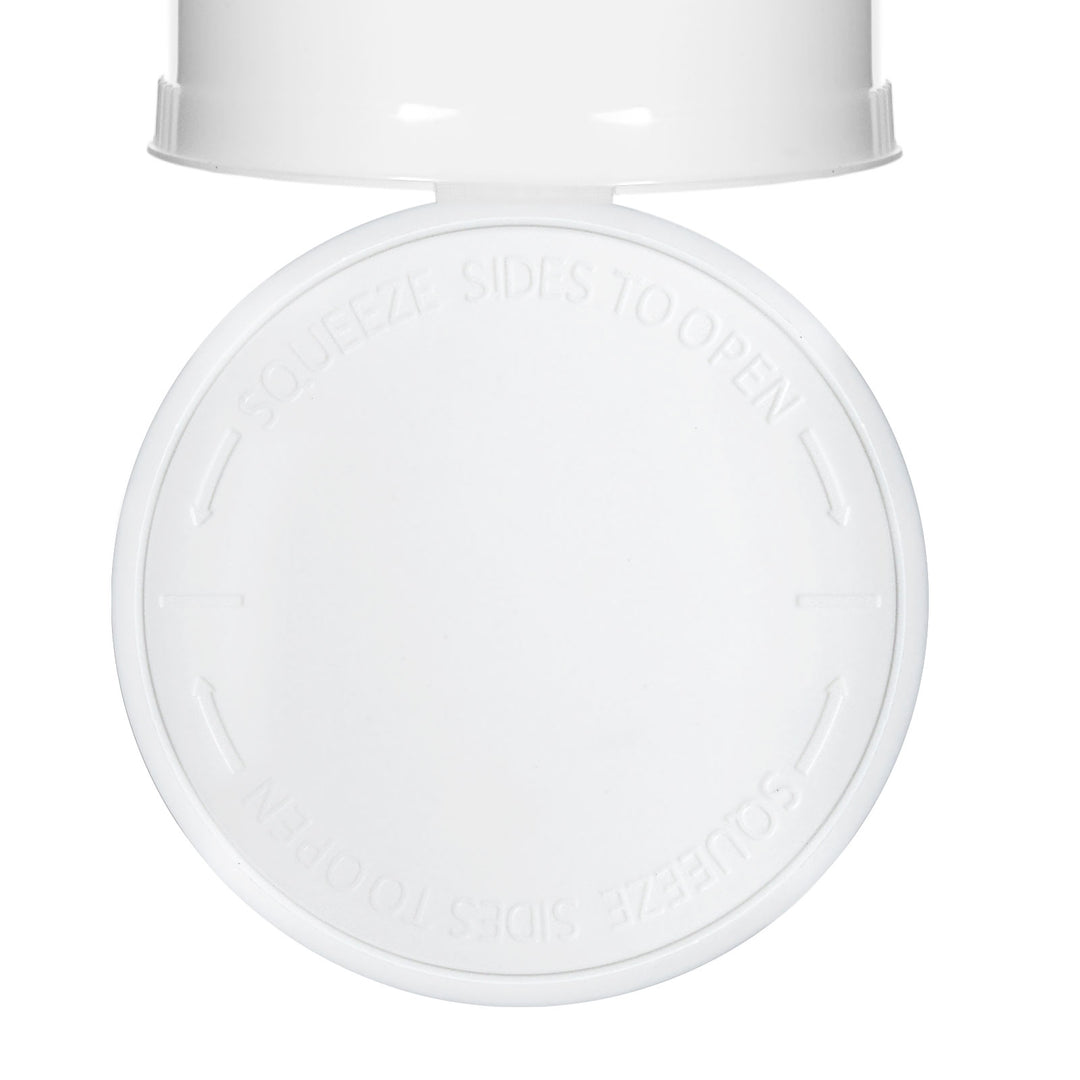 90 Dram Pop Top Opaque White - 28 Grams - 1 Count – Green Tech ...